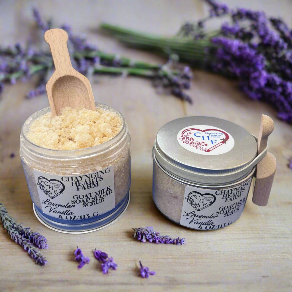 Goat Milk Scrubs – Chaynging Hearts Goat Milk Soap